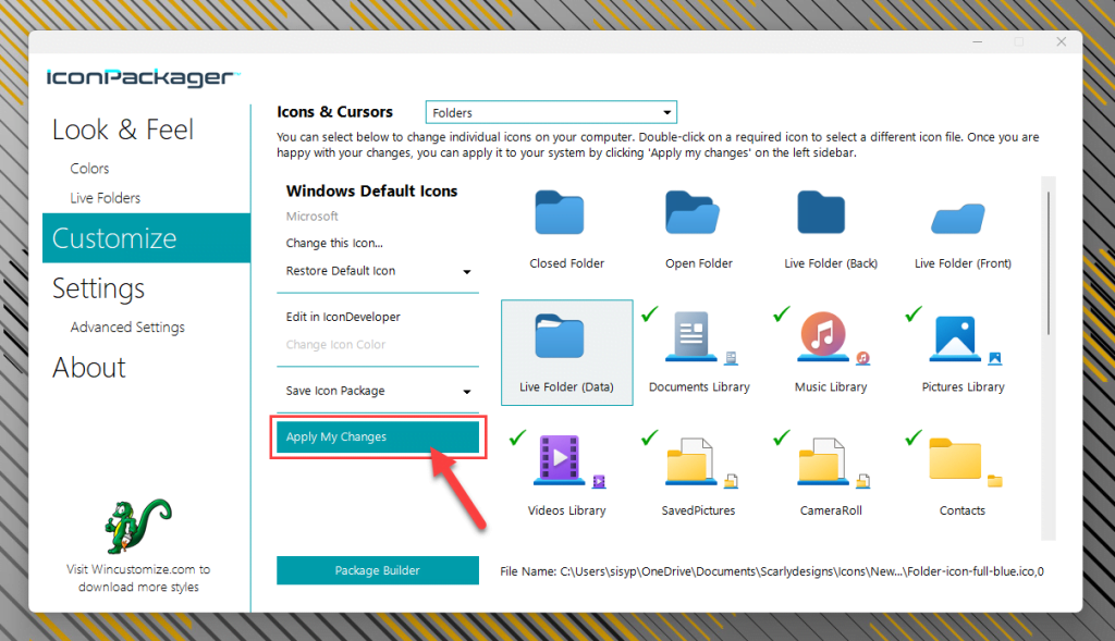 Change Windows 11 Default and Live Folder Icons! (2023) - Sapphire Blue ...