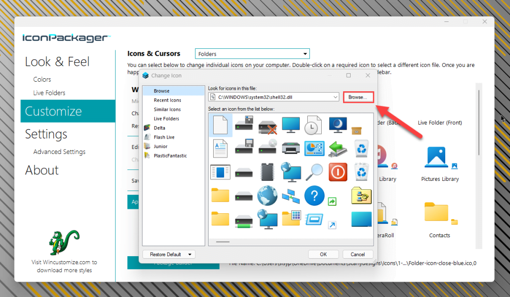 Change Windows 11 Default and Live Folder Icons! (2024) - Sapphire Blue ...