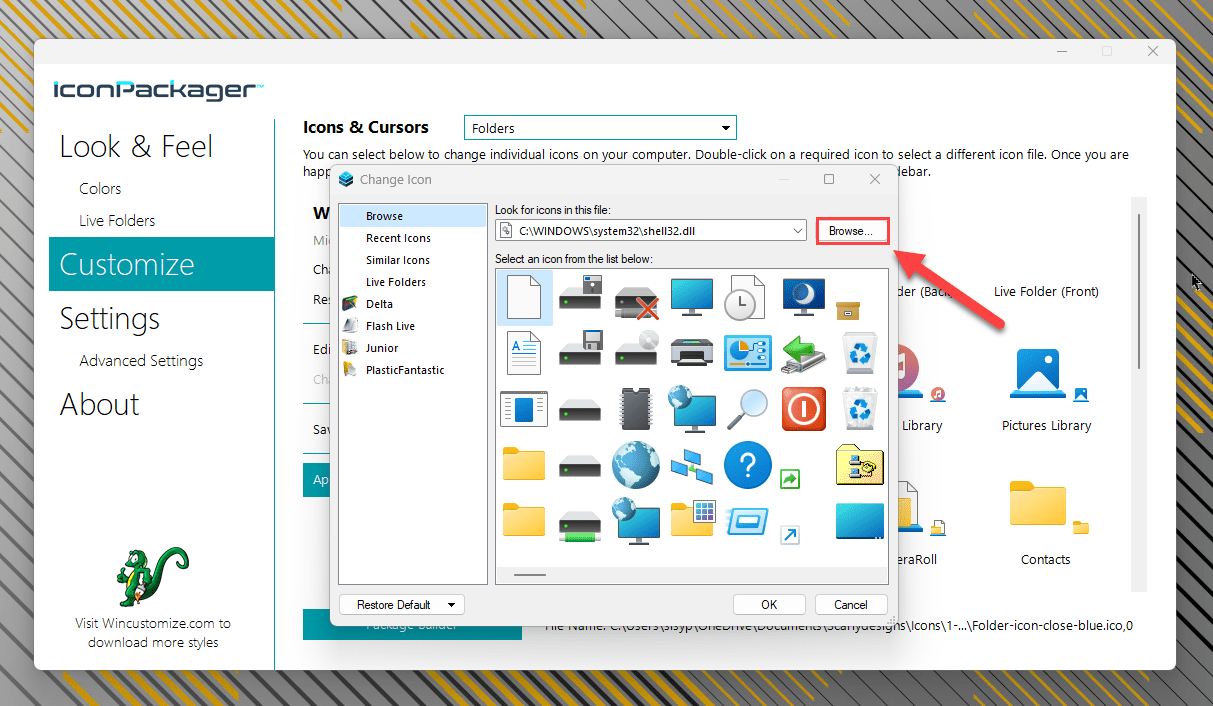 Change Windows 11 Default and Live Folder Icons! (2023) - Sapphire Blue ...
